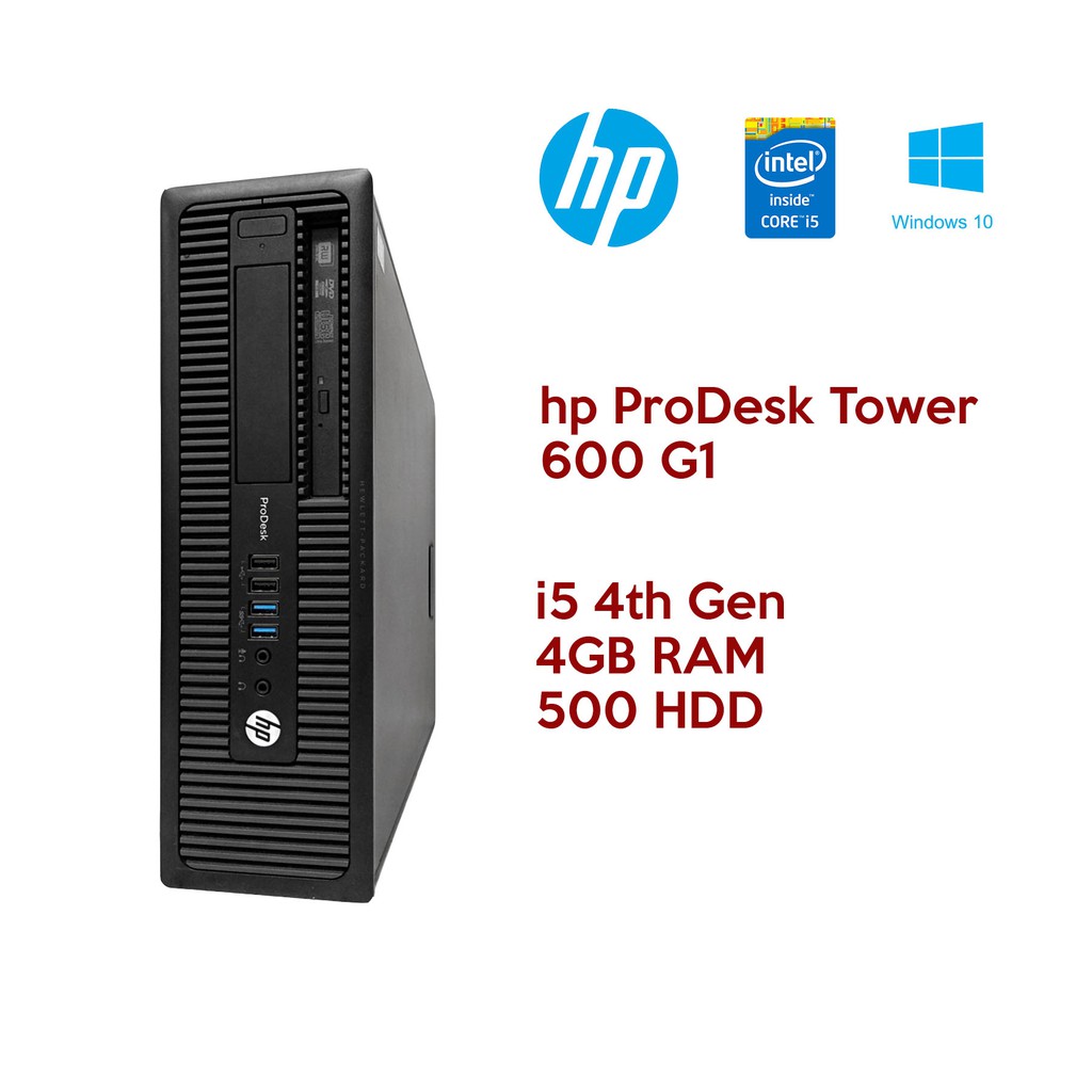 HP ProDesk 600 G1 SFF INTEL CORE i5-4th Gen/4GB RAM/500GB HDD/INTEL HD ...