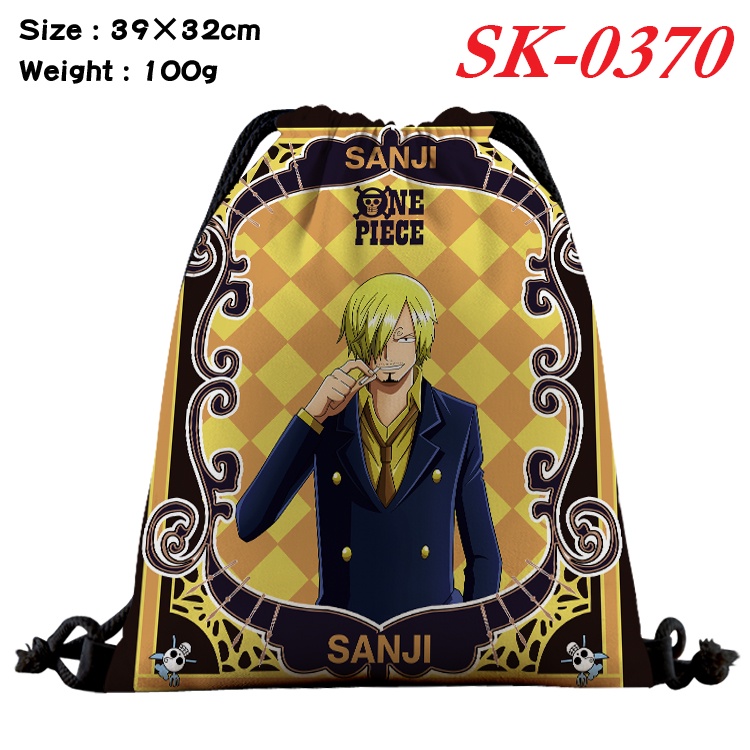 One Piece Luffy Roronoa Zoro Cartoon Backpack Student Children Full ...