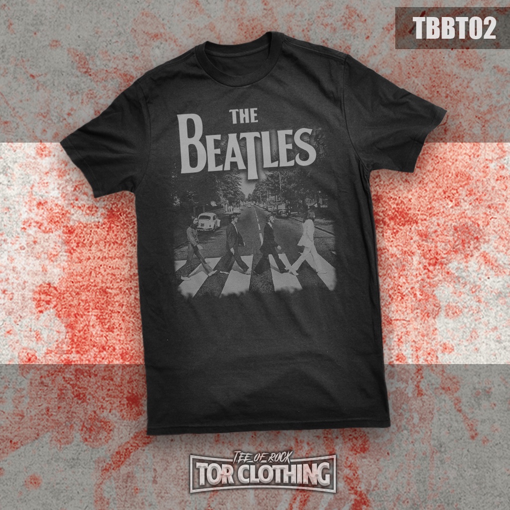 (Ready Stock) Tor Clothing T-shirt The Beatles - Abbey Road - Band Rock ...