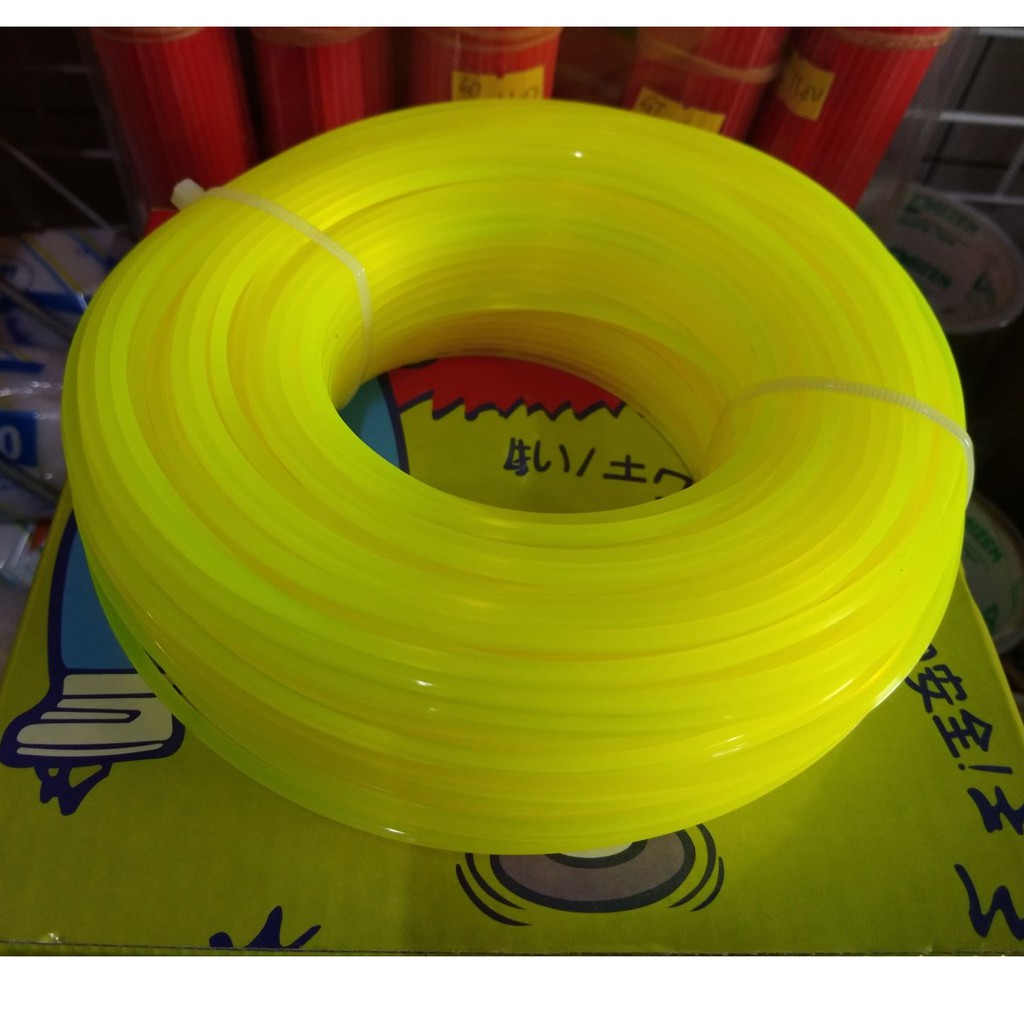 DAIZEN 1Lb Nylon Trimmer Line Grass Brush Cutter Square 2.4mm / 割草线 | Shopee Malaysia