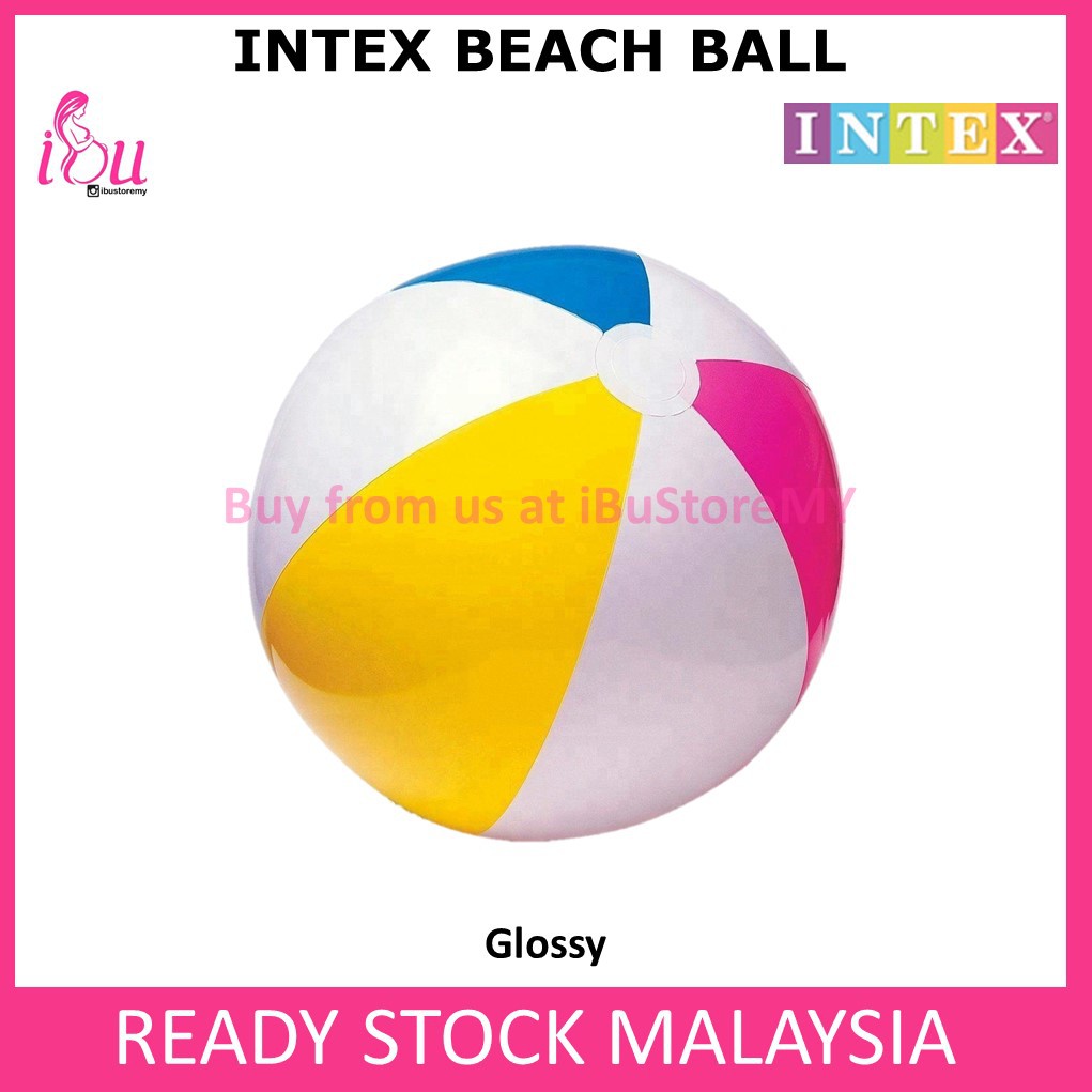 INTEX 51CM Beach Play Ball Kids Adult 59040 Beach Inflatable Ball Pool ...