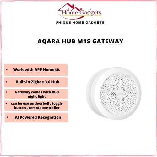Aqara Hub M1S Gateway RGB Led Night Light Wireless Zigbee Connect ...