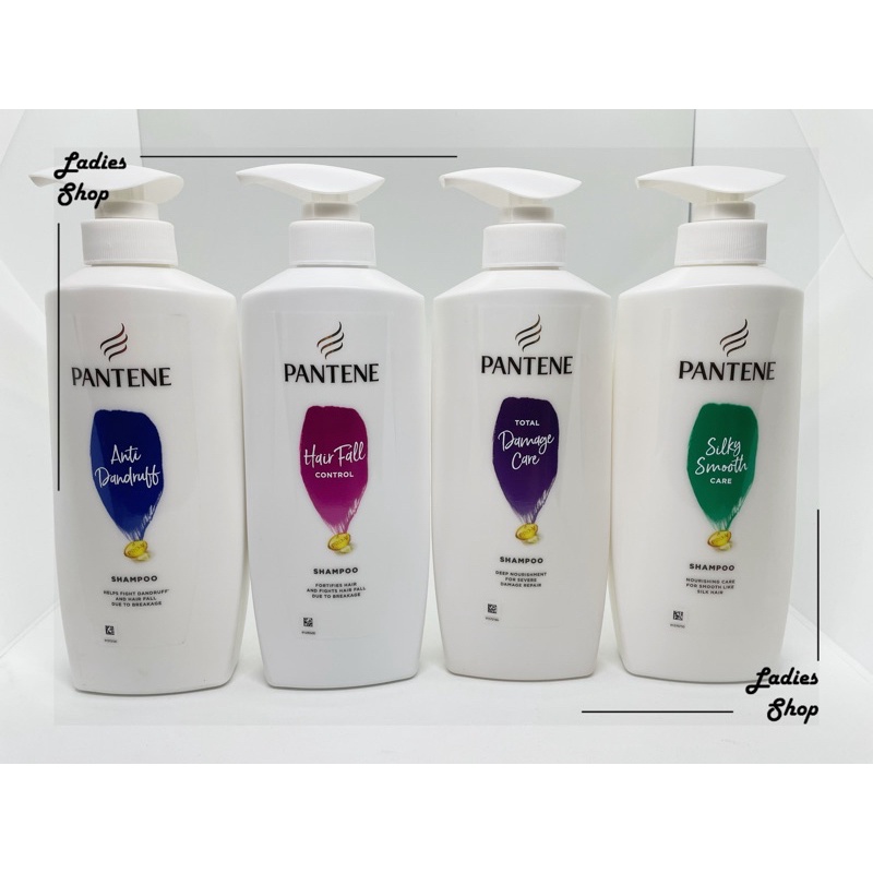 Pantene Shampoo 480ml Anti Dandruff Hair Fall Control Damage Care ...