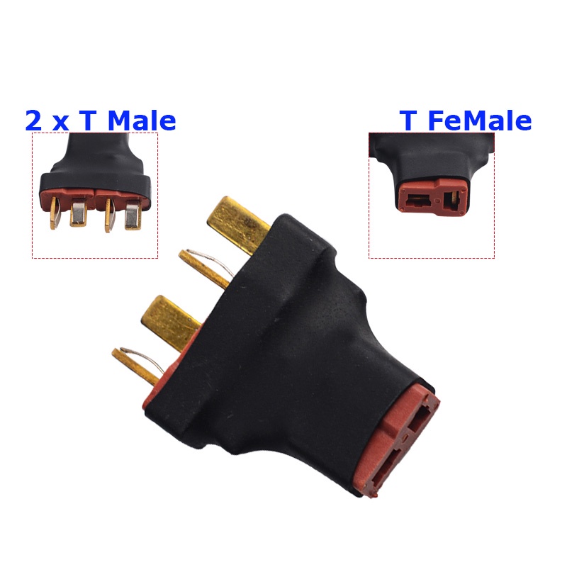 Adapter XT30 XT60 XT90 Traxxas T Plug Deans EC5 EC3 Female to Male HXT 4MM Connectors Plug RC ...