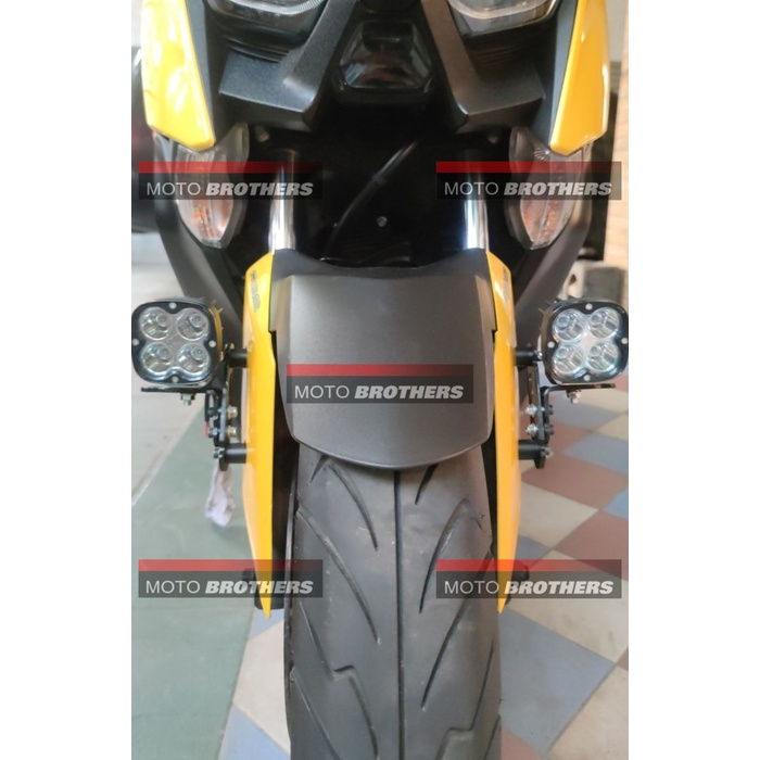 LED FOGLAMP MOUNTING BRACKET XMAX NMAX AEROX ALL NEW NMAX ALL NEW AEROX ...
