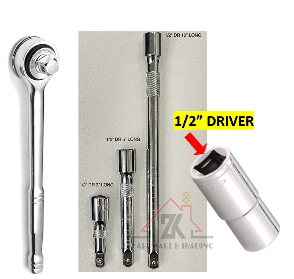 Chrome Box Socket Spanner Spanar Box Soket 8MM-32MM Hexagon 6 Point ...