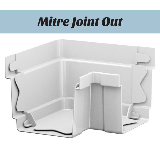 LINK PVC Rain Gutter Mitre Joint Bracket End Stopper / PVC Kelabu Salur ...