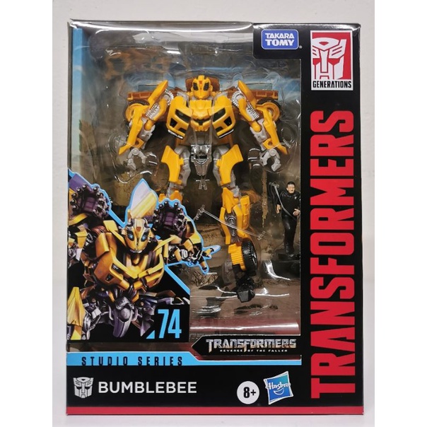 Transformers Studio Series 74 SS74 Deluxe Class Revenge of The Fallen Bumblebee & Sam Witwicky ...