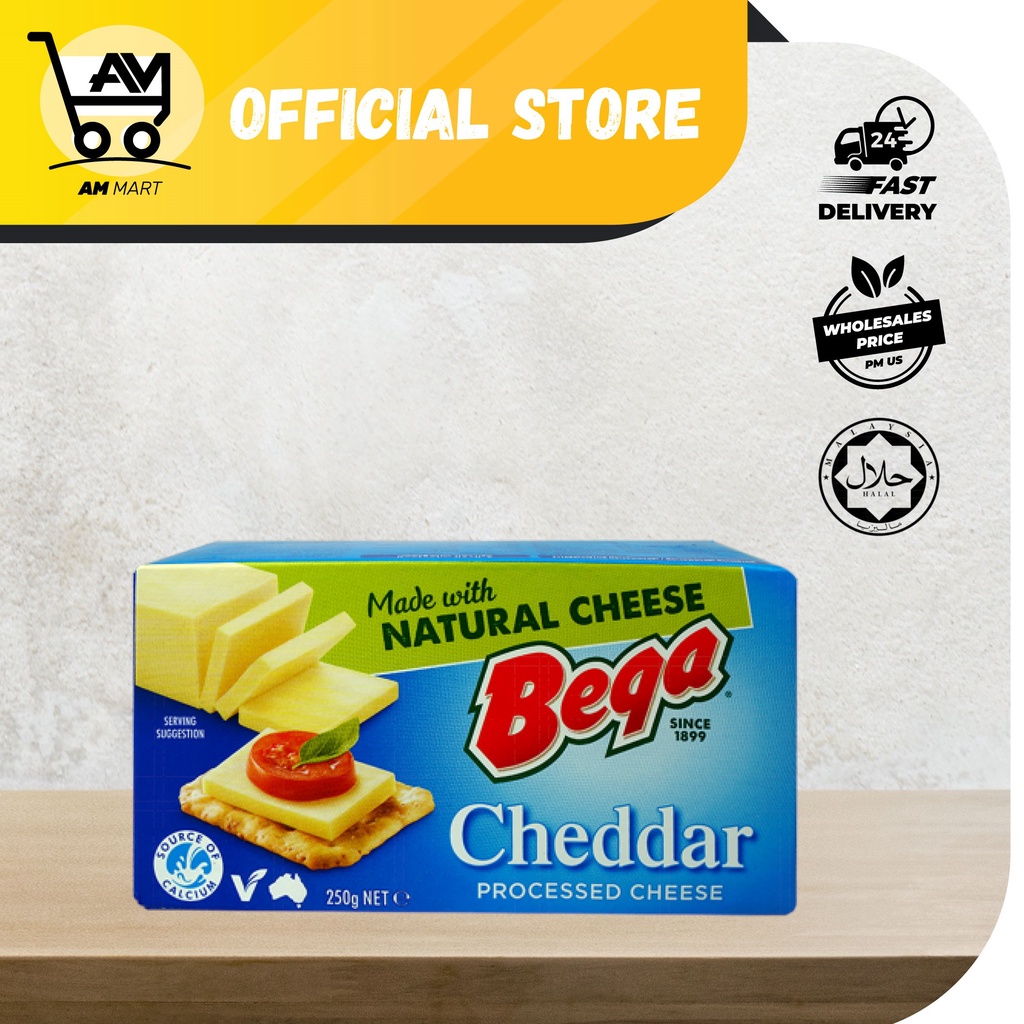 🌙RAYA SALE Bega Cheddar Cheese #250g #500g (HALAL) | Shopee Malaysia