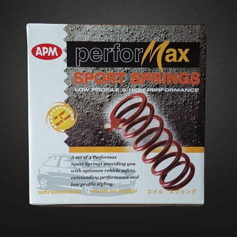 Proton Persona 07-14 Old APM performax lowered sport spring Coil spring ...