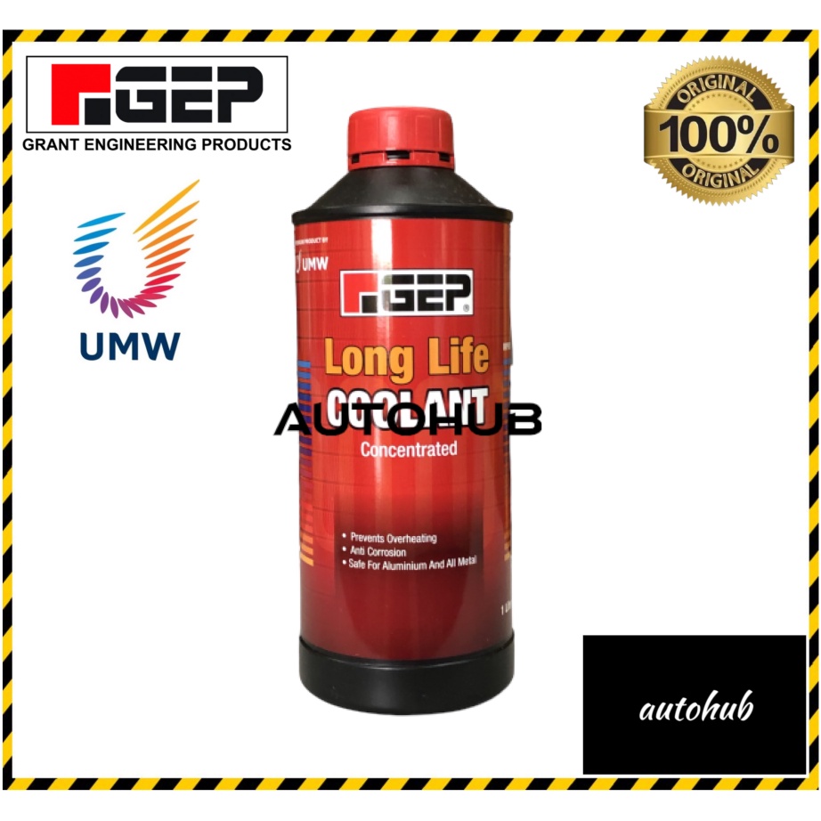 [GEP by UMW] Long Life Coolant Concentrated 1 Litre (1L) | Shopee Malaysia