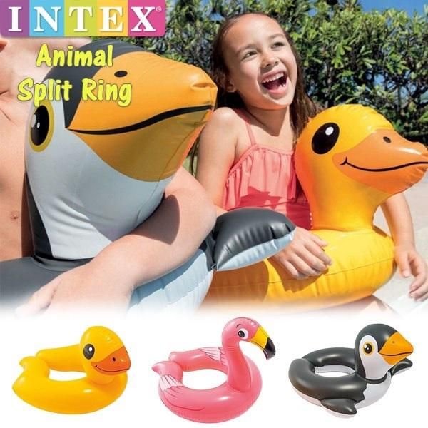 INTEX Animal Design Float Children Kids Float Inflatable Kiddie Float ...