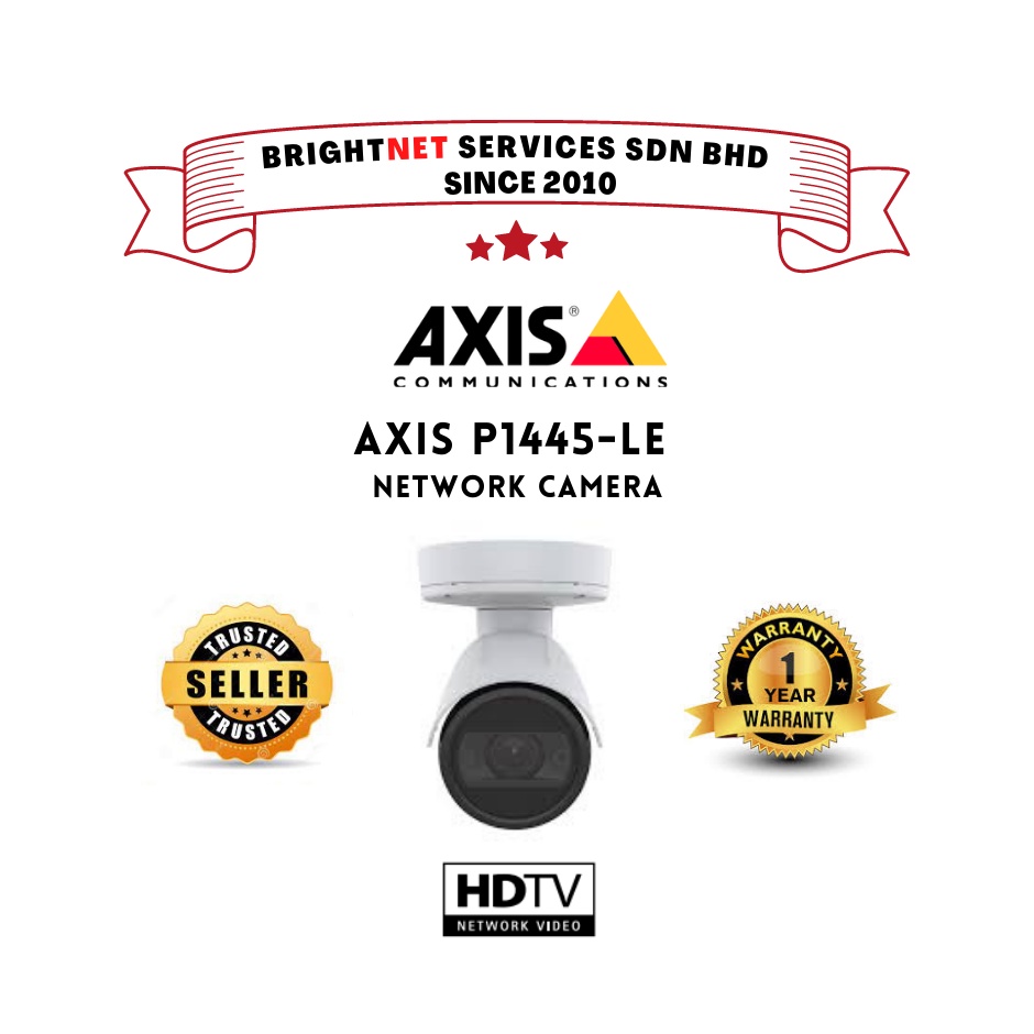 AXIS P1445-LE 2MP Network Camera | Shopee Malaysia