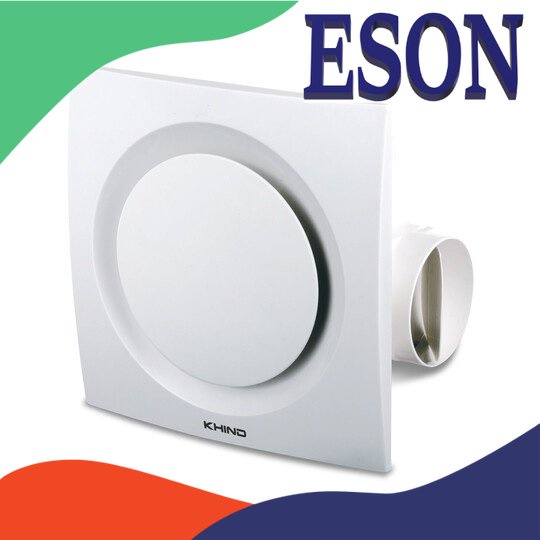 Khind Ventilating Fan VF102 10 Inches Ceiling Mount Exhaust Fan EF8001 ...