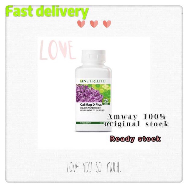 Cal Mag D Plus High vitamin D calcium and magnesium density Tinggi ...