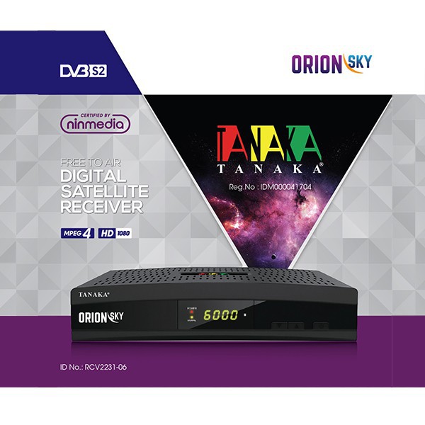 Tanaka Orion Sky Ninmedia recomendation DVB S2 | Shopee Malaysia