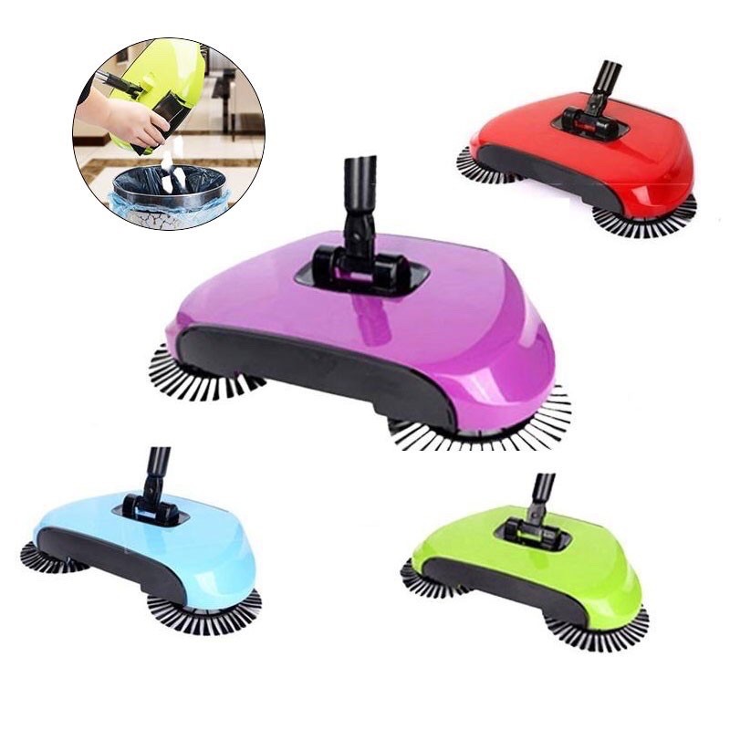 3 in1 Automatic Smart Hand Push Magic Broom Sweeper Mop Dustpan Rubbish ...