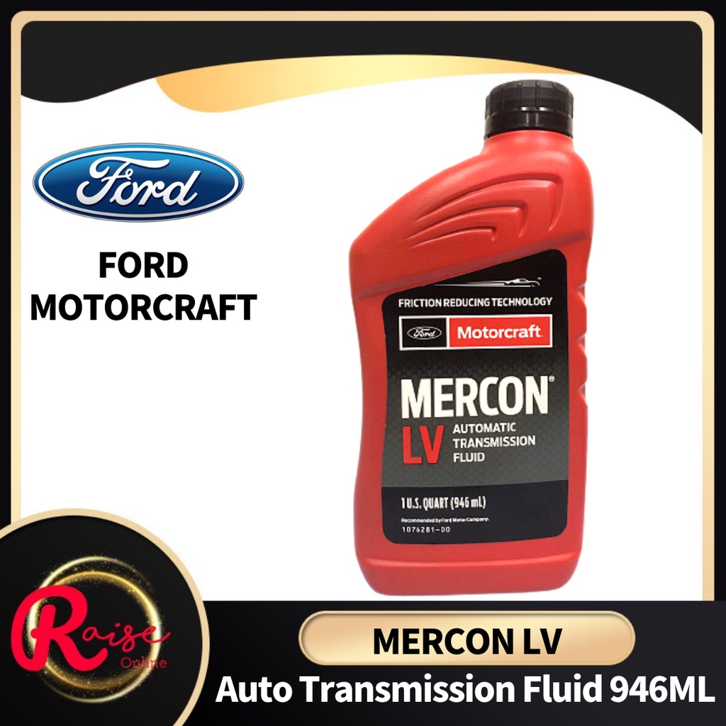 Ford Motorcraft Mercon LV ATF 946ML Ford Ranger T6 Automatic ...