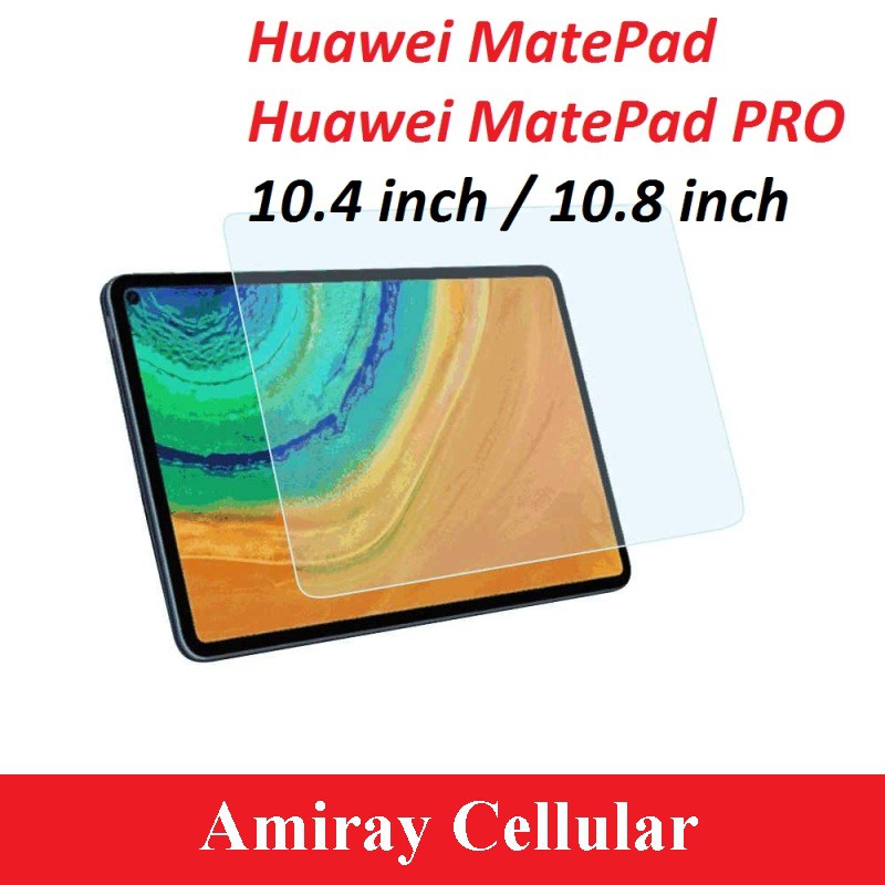 Huawei MatePad 10.4 / MatePad PRO 10.8 / MediaPad M6 10.8 inch Tempered ...