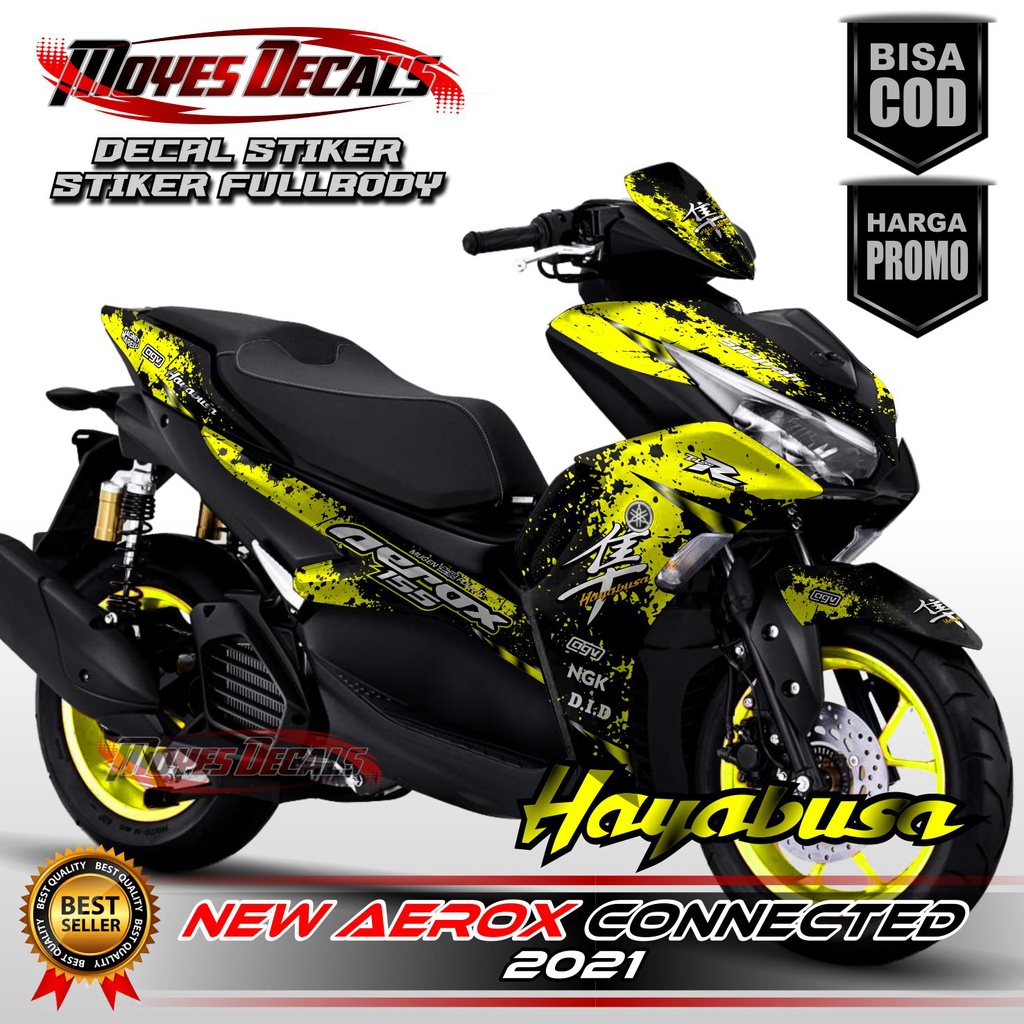 Fullbody Variation Decal Sticker All New Aerox 155 Connected - New ...