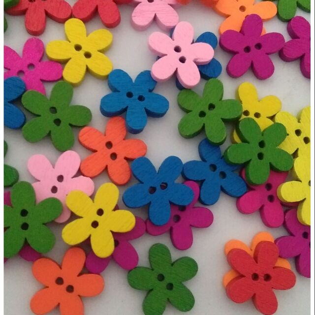 Butang Hiasan Bunga Comel | Shopee Malaysia