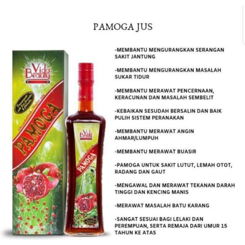 PAMOGA VIDA BEAUTY ORIGINAL | Shopee Malaysia