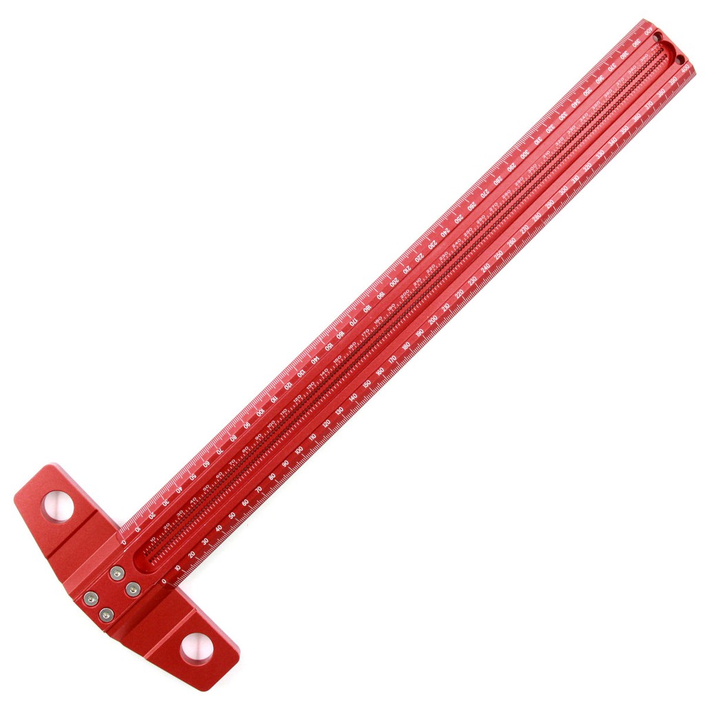 Woodworking Scriber Ruler Precision Marking T-Rule Scriber Line Gauge T ...
