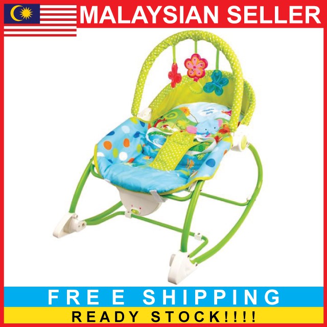 Baby Rocking Chair RK FP 3 phases rocker Rocking Chair ( GREEN ) READY ...