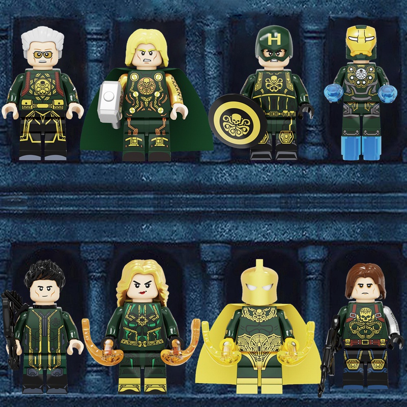 Hydra Thor Doctor Fate Building Blocks Toys For Children Minifigures ...