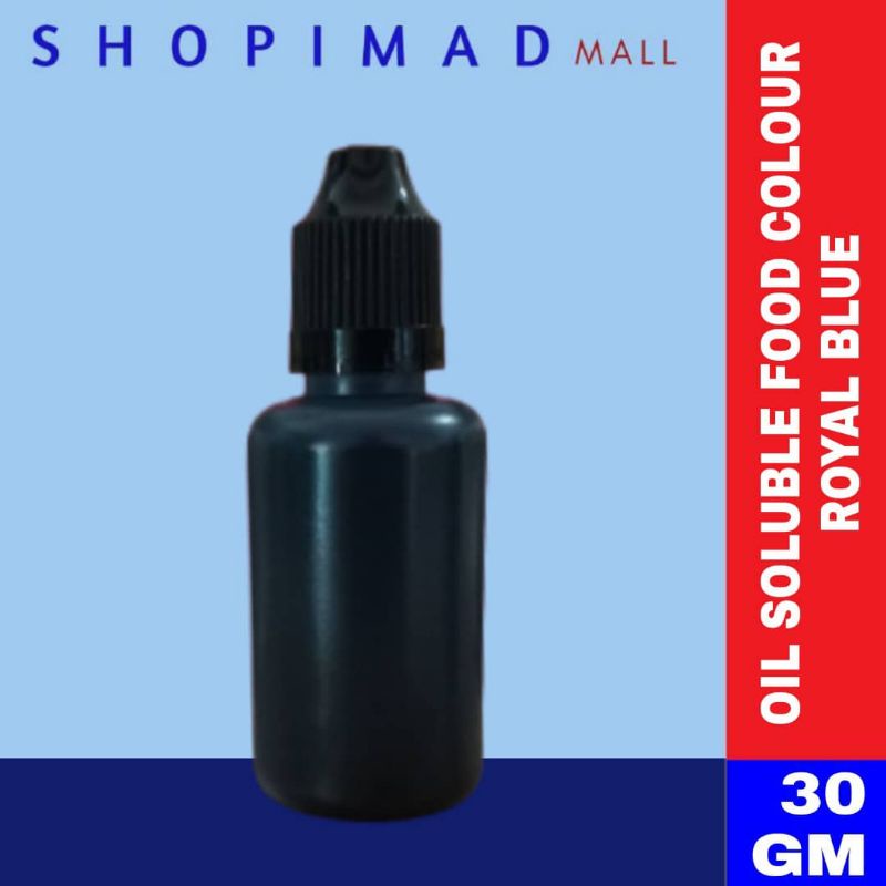 [30GRAM] OIL SOLUBLE FOOD COLOUR ROYAL BLUE / PEWARNA OIL BASE ROYAL ...