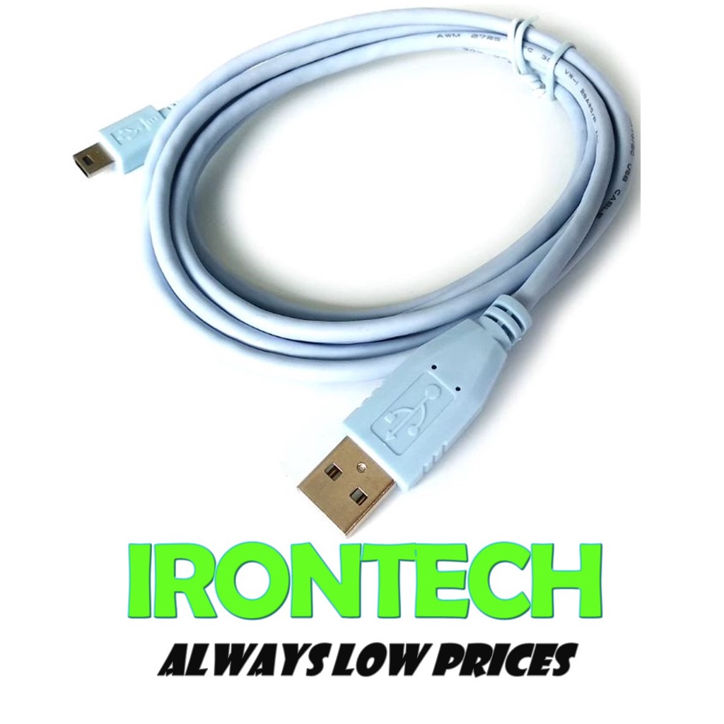 CONSOLE USB 5p male To mini 5 pin 5pin male Cable 1.8m 6ft For CISCO WS ...