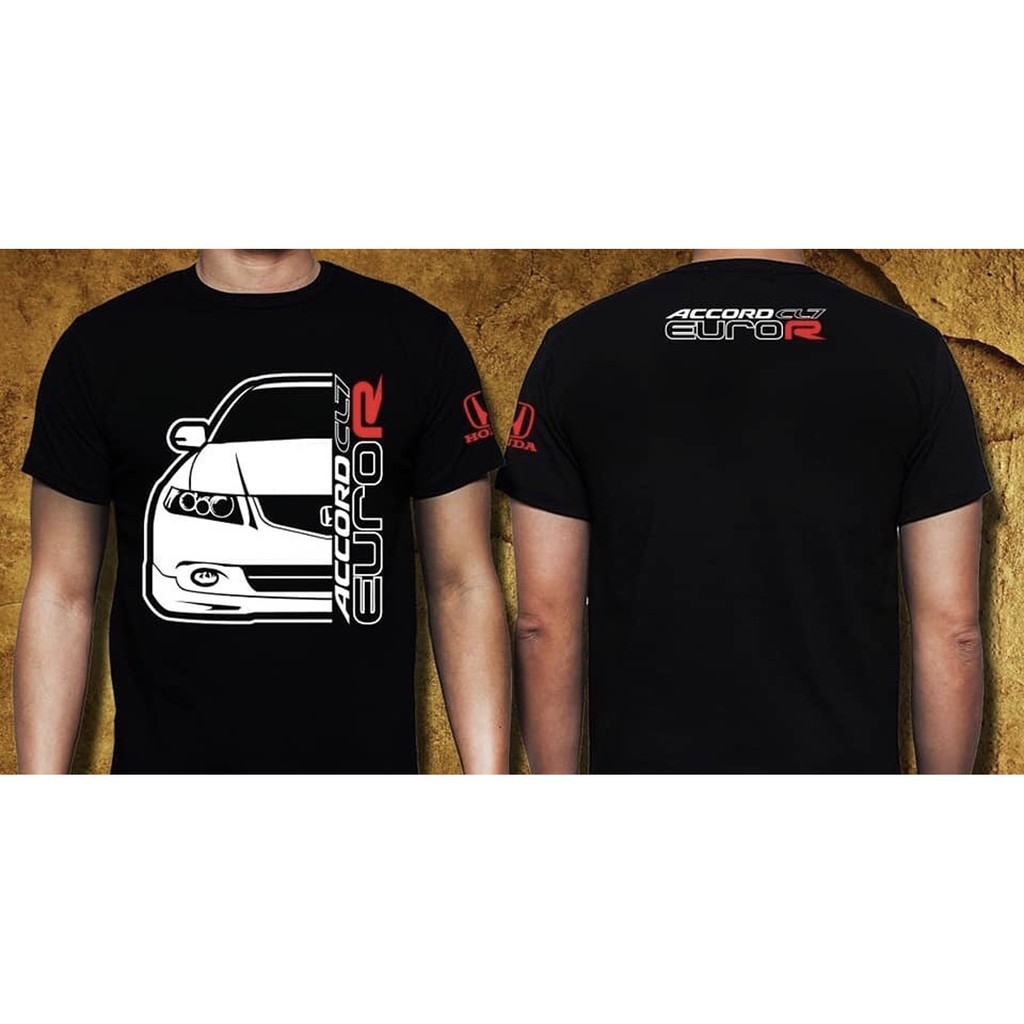 Honda Accord CL7 EURO R *FRONT (Black Tshirt) | Shopee Malaysia