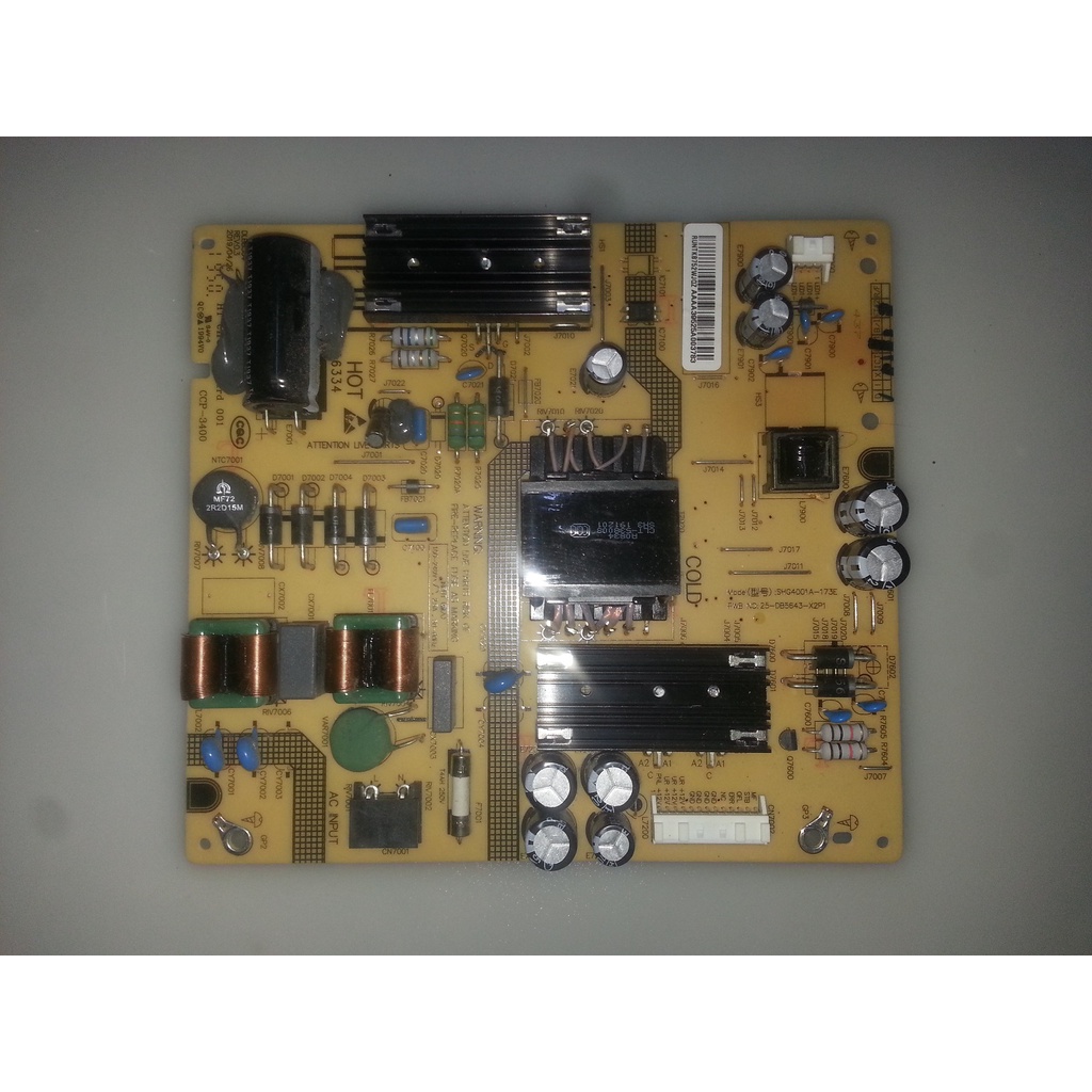 SHARP 2T-C42BG1X 2TC42BG1X TV POWER BOARD ORIGINAL GENUINE | Shopee ...