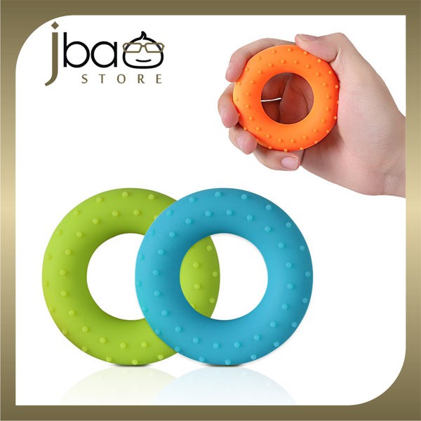 Silicone Therapy Grip Squeeze Ring Wrist Fingers Strength Training ...