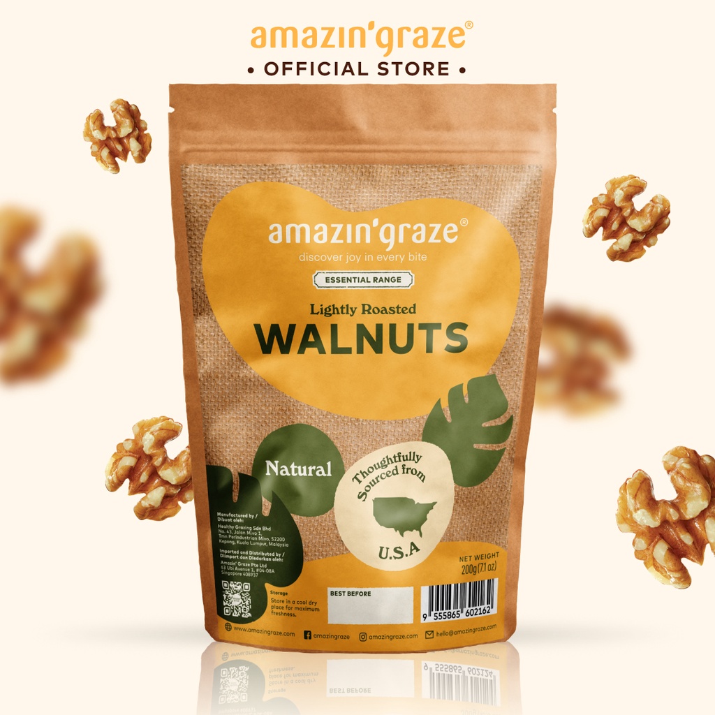 [Bundle of 2] Amazin' Graze Nuts & Essentials (400g - 600g) | Shopee ...