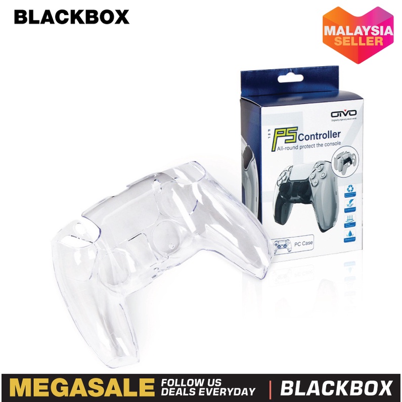 OIVO PS5 DualSense Transparent PC Cover Ultra Slim Protector Case for ...