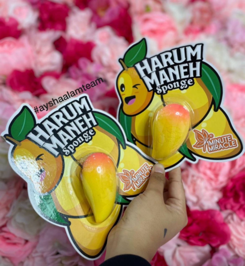 1MM SPONGE | HARUM MANEH | SPAN MUKA HARUM MANIS [💯ORI HQ] + 🎁FREE GIFT ...
