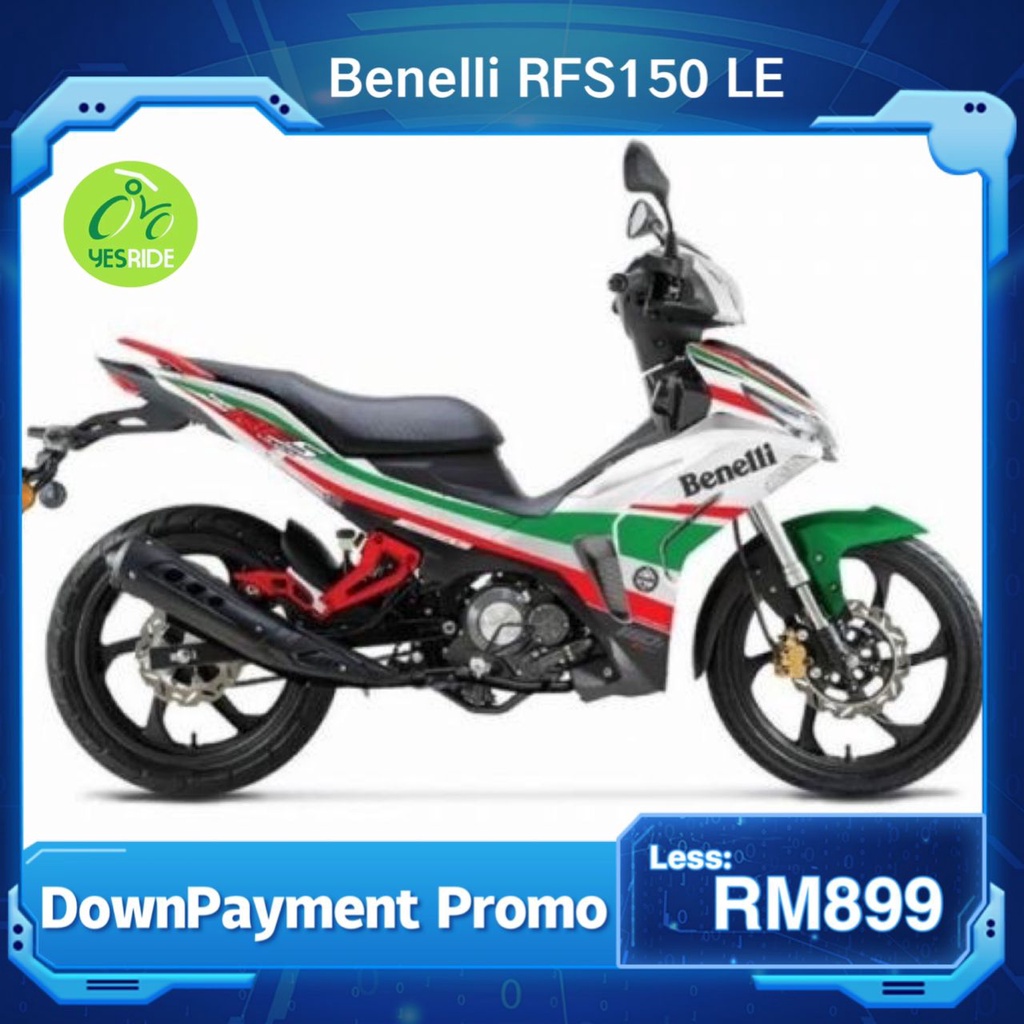 BENELLI RFS150I LE BOOKING FEES | Shopee Malaysia