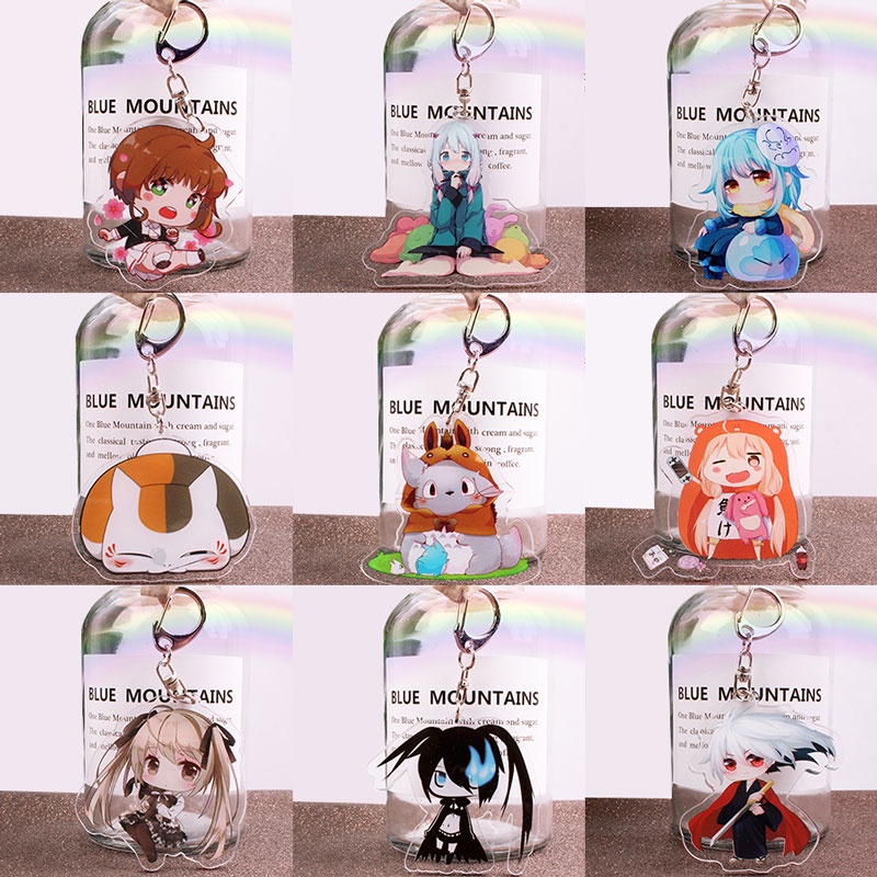 Anime Keychain Himouto Umaru-Chan Yosuga no Sora Totoro Attack on Titan ...