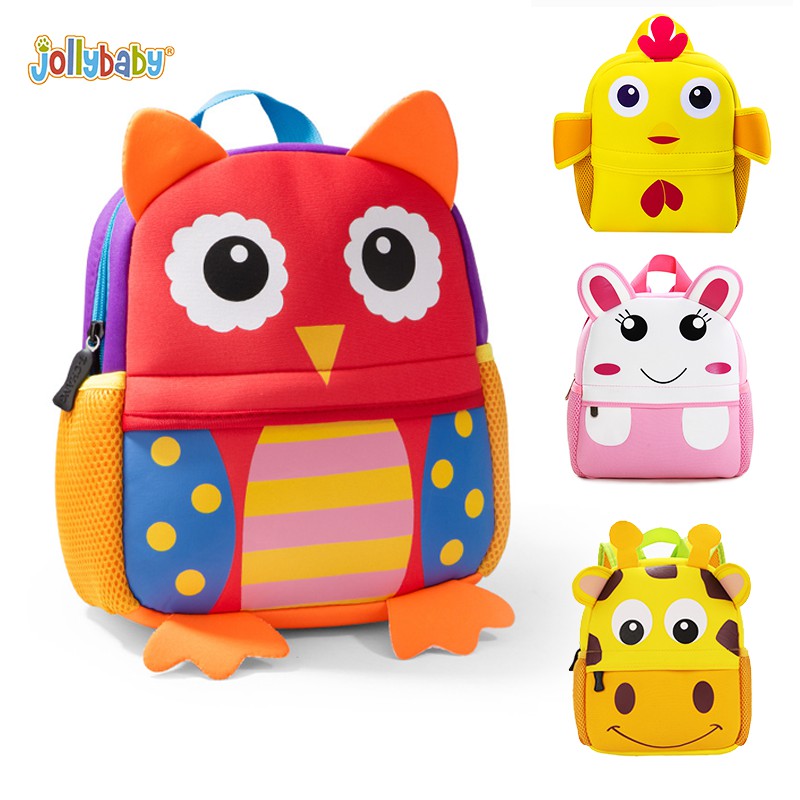 【Jollybaby】Children School Bag Beg Sekolah Preschool Elementary School ...