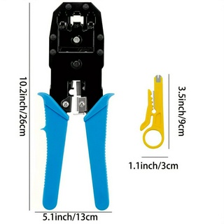 Network Crimper - Connector Crimper Pliers, for Network and ...