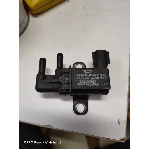 AC VACUUM VALVE SENSOR 3SZ ITEM USED JAPAN PNP MYVI ALZA AVANZA ...