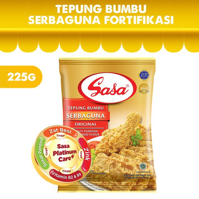 Original Versatile Seasoning Flour Sasa 225 Gr | Shopee Malaysia