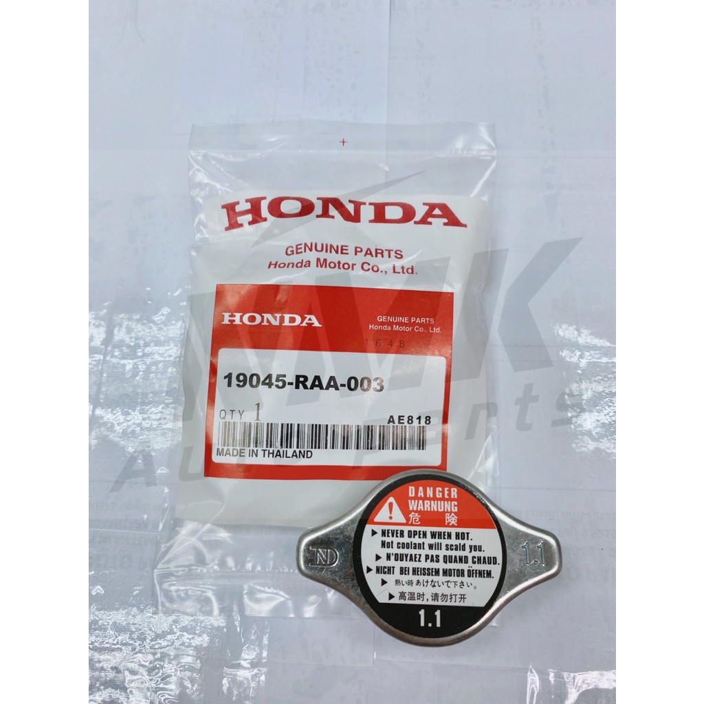 Honda Accord/City/Civic/CRV/HRV/JAZZ/ODYSSEY TEN10 Radiator Cap 19045 ...