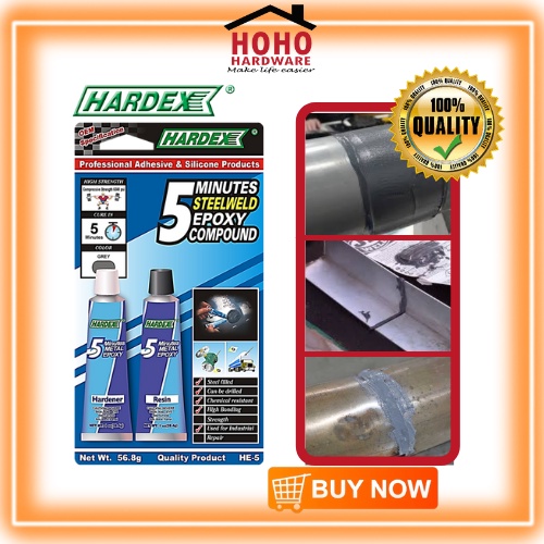 Hardex HE5 2 ton gum motor home car lori kereta 2tan gam adhesive ...