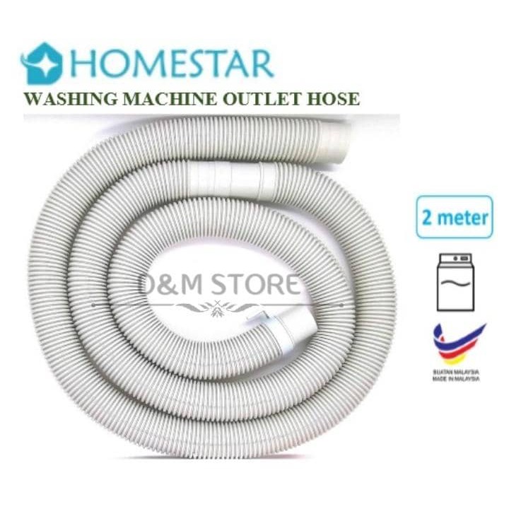 HOMESTAR WASHING MACHINE OUTLET HOSE ( 2 METER ) | Shopee Malaysia