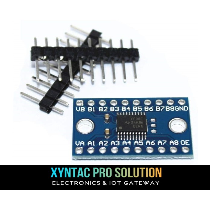 TXS0108E 8 Channel Logic Level Converter High Speed Full Duplex 8-Bit ...