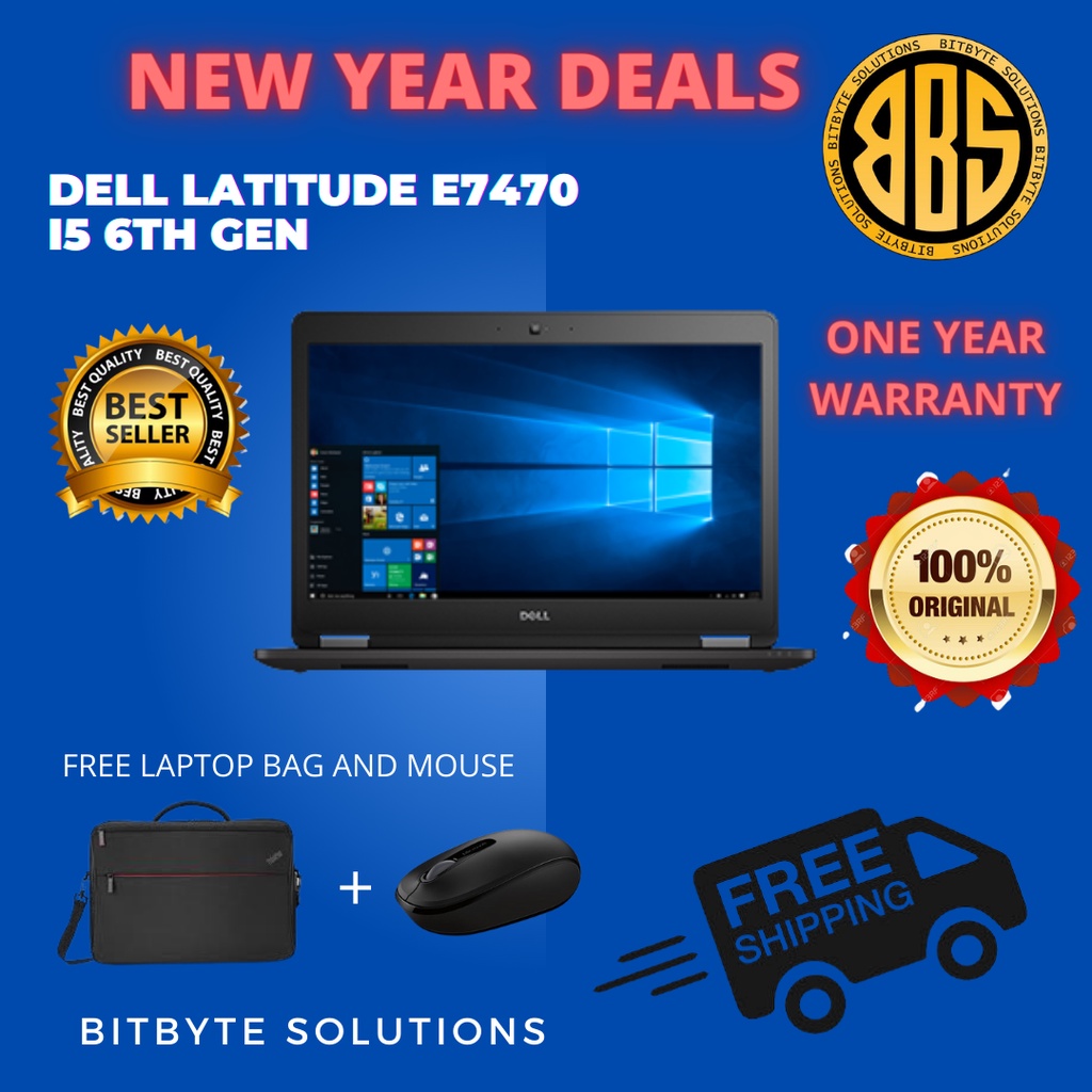 Dell Latitude E7470 Business Ultrabook-i7-6300U , 32 GB RAM , 512 GB ...