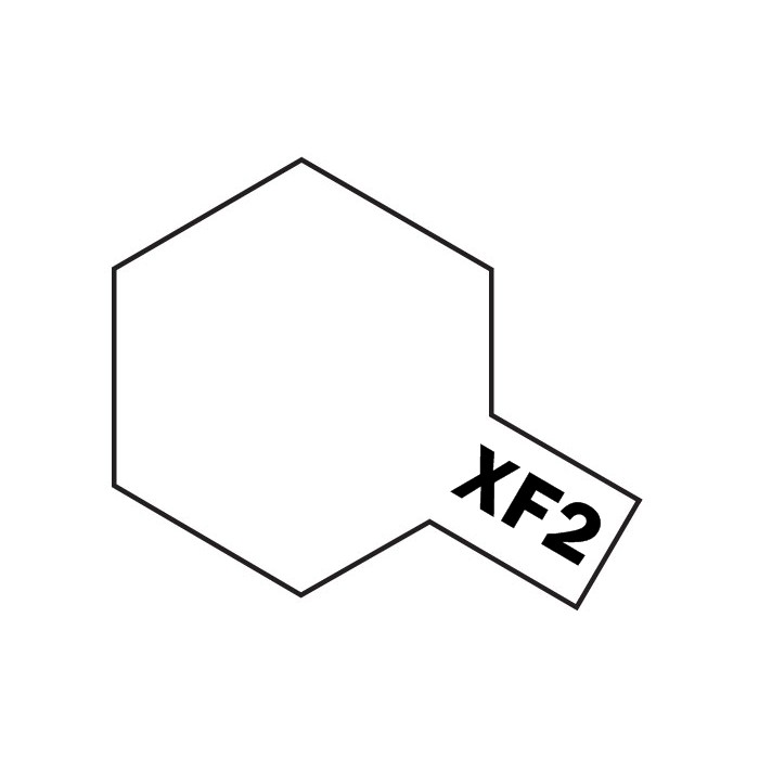 Tamiya Enamel Paint XF-2 Flat White | Shopee Malaysia