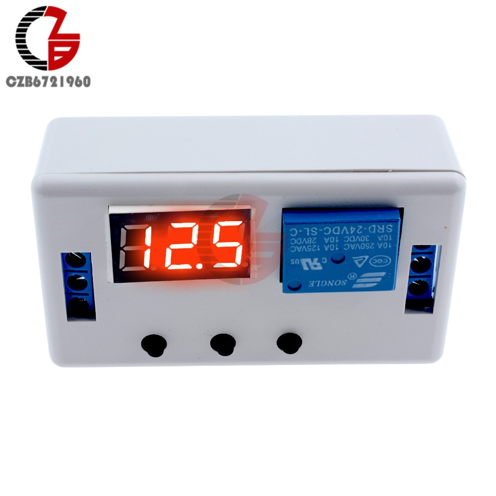 Preorder DC 12V 24V Time Delay Relay LED Digital Automation Timer ...